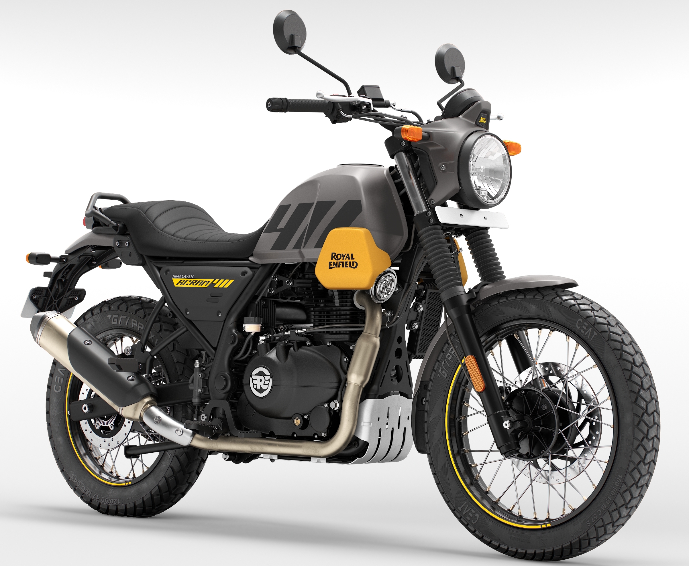Royal Enfield lança nova Scram 411 Adventure Crossover - Jacaremoto