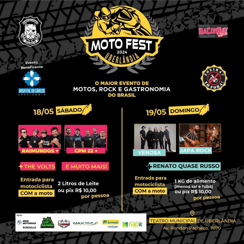 1º Uberlândia Motofest - Jacaremoto